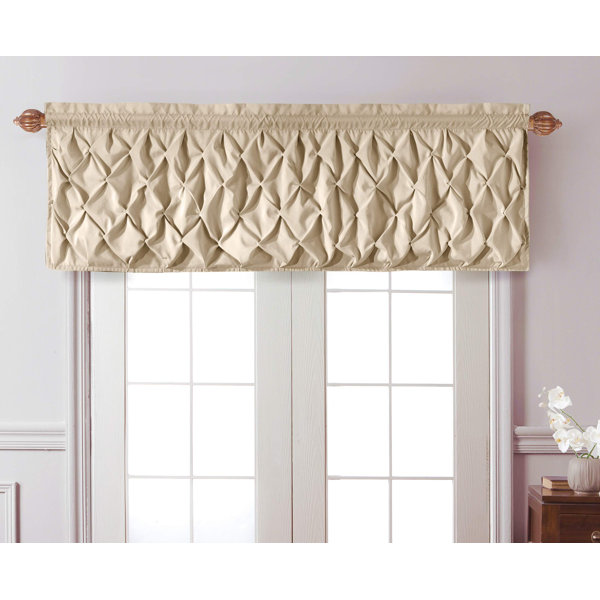 Remorb Modern Window Valance with Rod Pocket | Wayfair