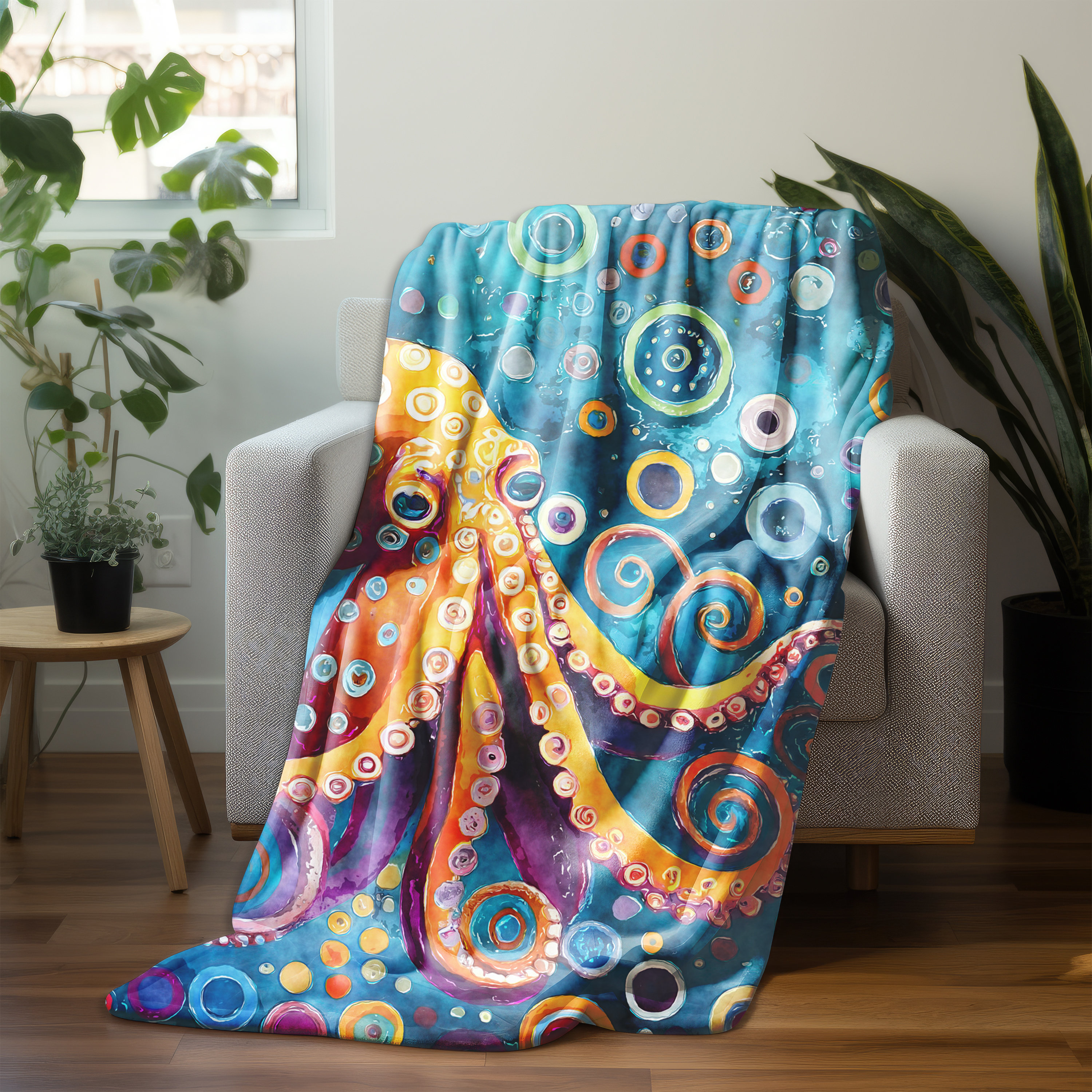 Folk N Funky Throw Blanket | Wayfair