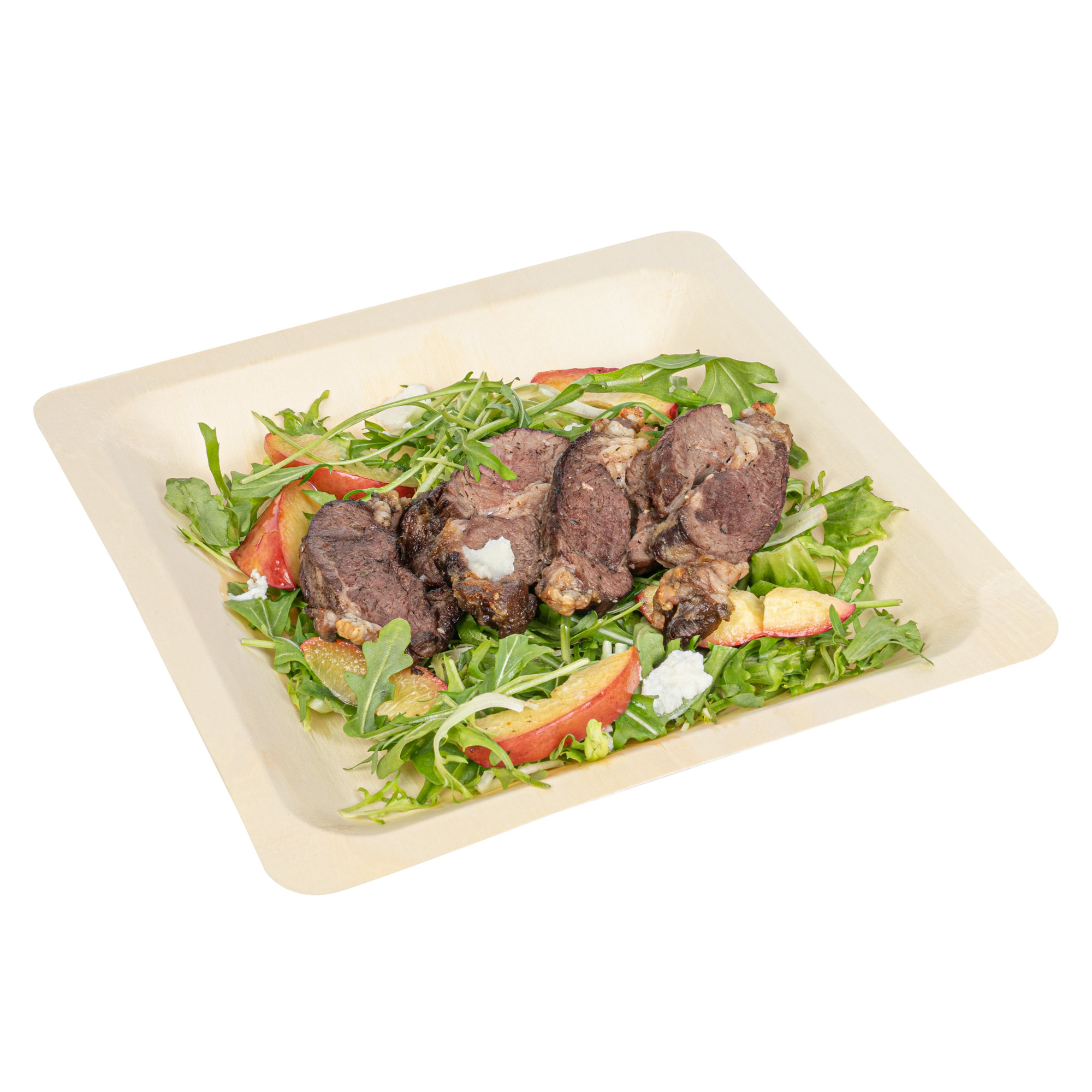 Restaurantware-2 Ounce Small Plastic Plates, 25 Disposable Appetizer ...