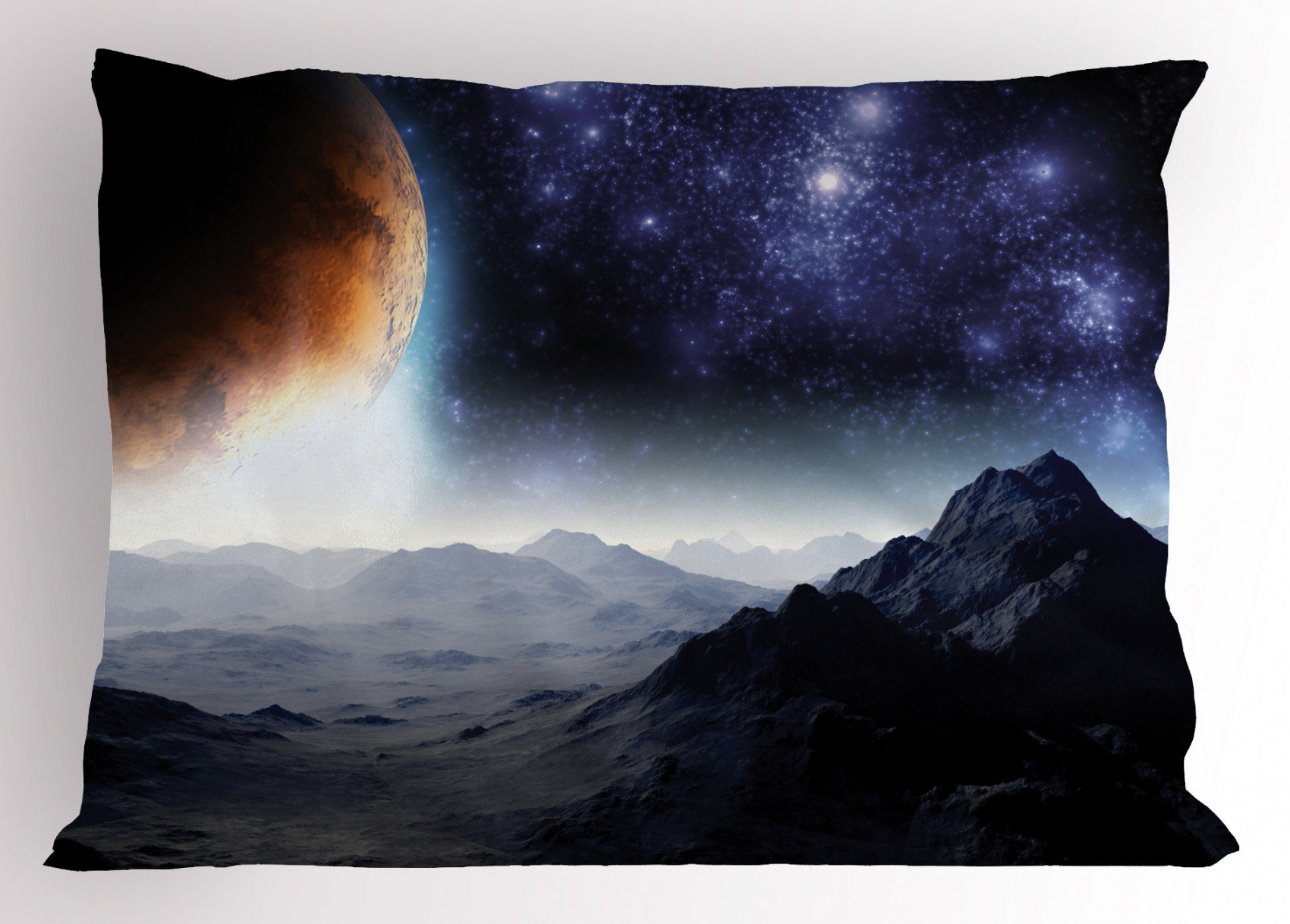 Ambesonne Milky Outer Space Sham | Wayfair