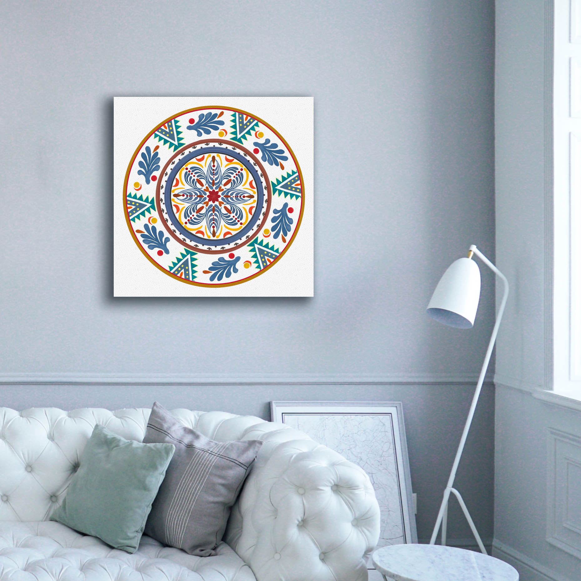 Bungalow Rose 'Talavera De Moda 4' by Art Licensing Studio Canvas Wall ...