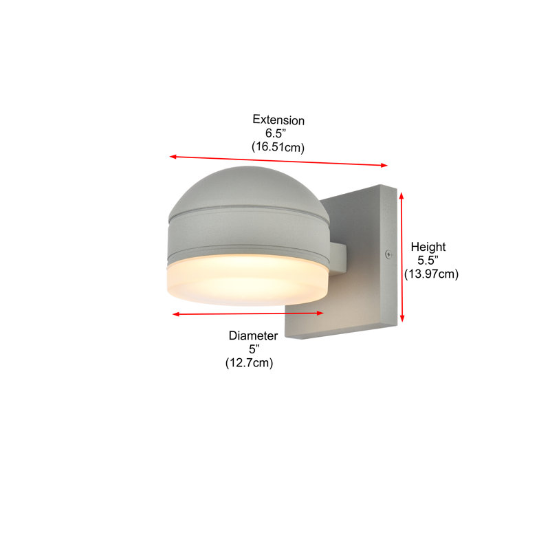 Mercury Row® Addilynn Aluminum LED Wall Light | Wayfair