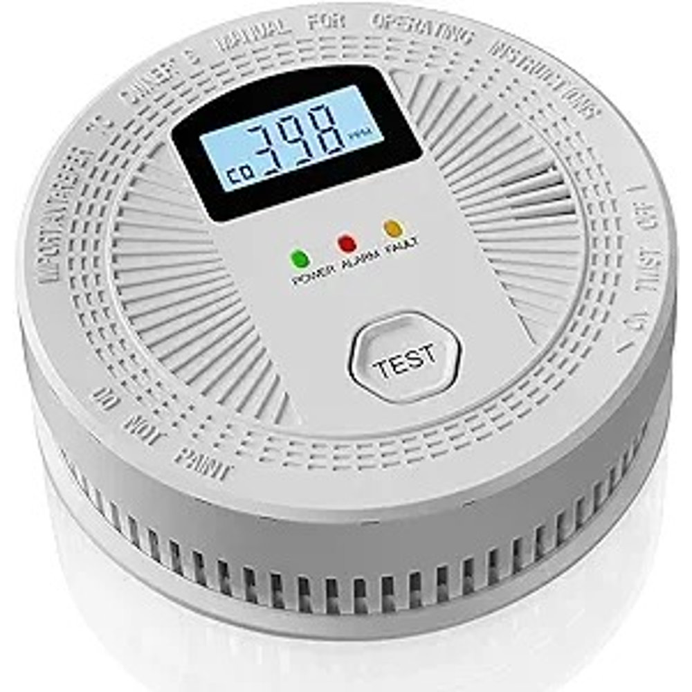 BOARDS & BERRIES LLC Combination Carbon Monoxide and Smoke Alarm with ...