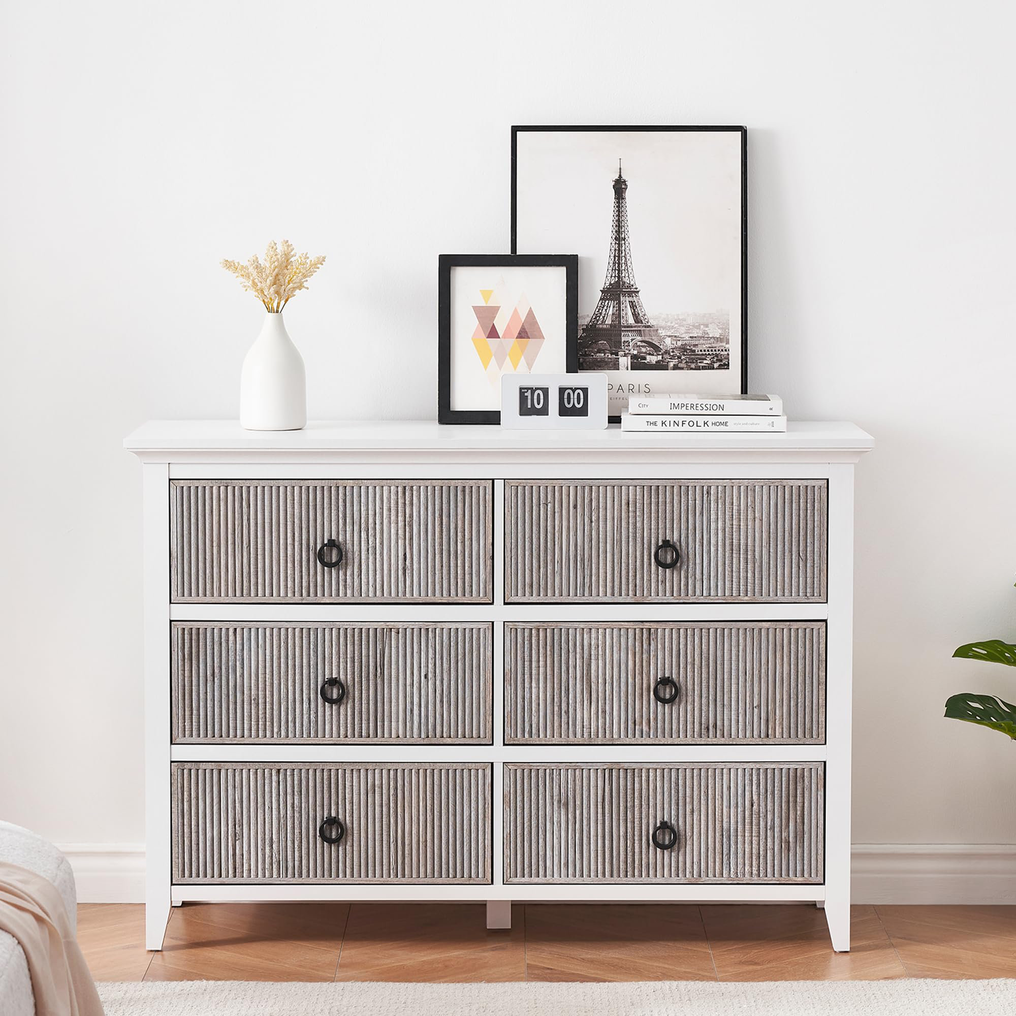 Winston Porter Odran 6 Drawer 47" W Double Dresser - Wayfair Canada