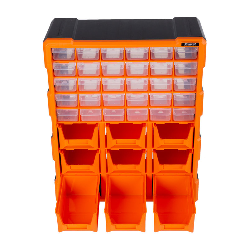 Stalwart Storage Drawers - Screw Organizer, Craft Cabinet -Garage ...