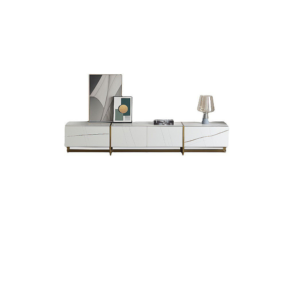 Bkoksety Italian minimalist rock slab TV stand cabinet | Wayfair