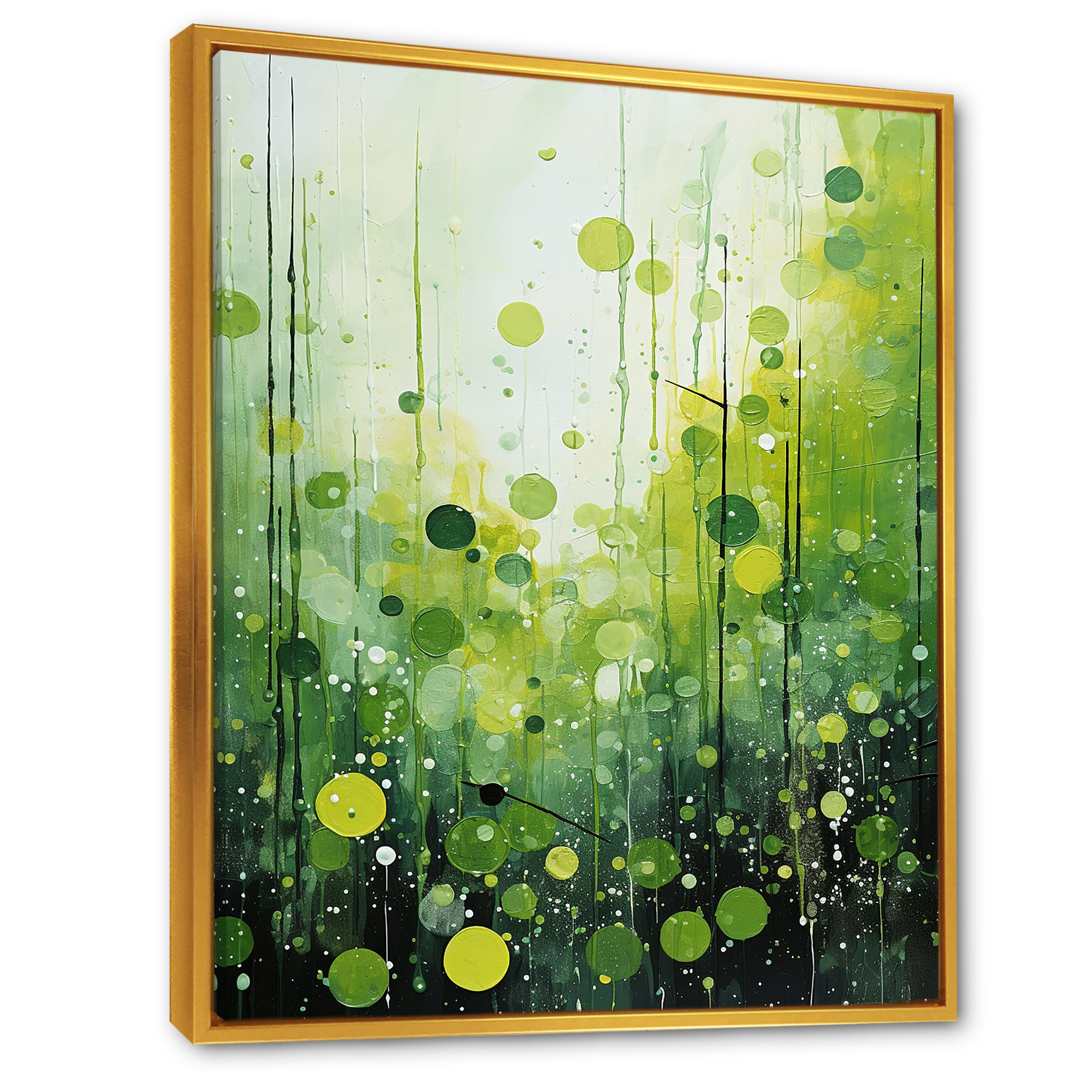 Design Art Quirky Quarters Botanical II - Abstract Wall Art Prints ...