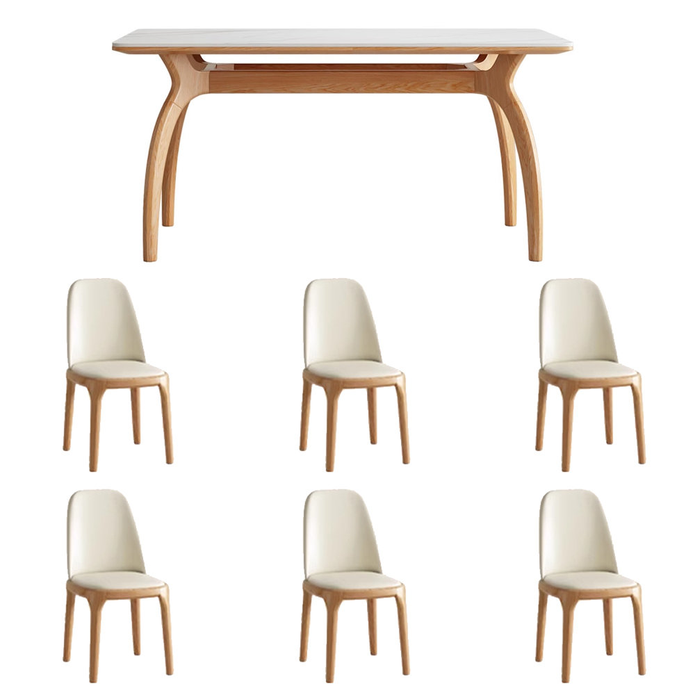 ZKuylo European modern simple dining table set | Wayfair