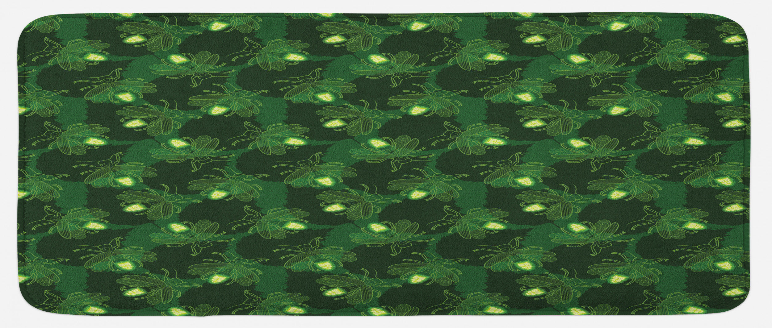 East Urban Home Firefly Kitchen Mat | Wayfair