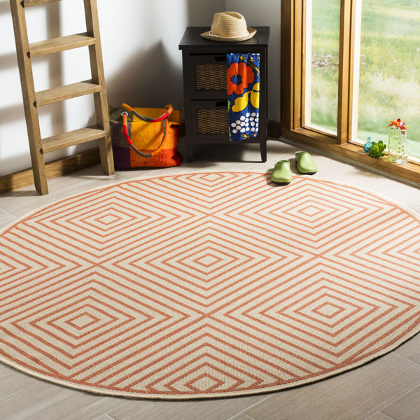 Corrigan Studio® Kelli Linden 100 Performance Geometric Rug & Reviews ...