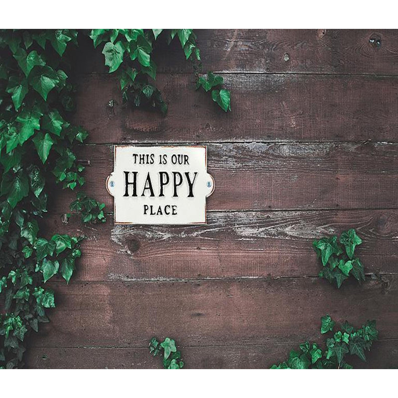 Ophelia & Co. This Is Our Happy Place Sign | Wayfair