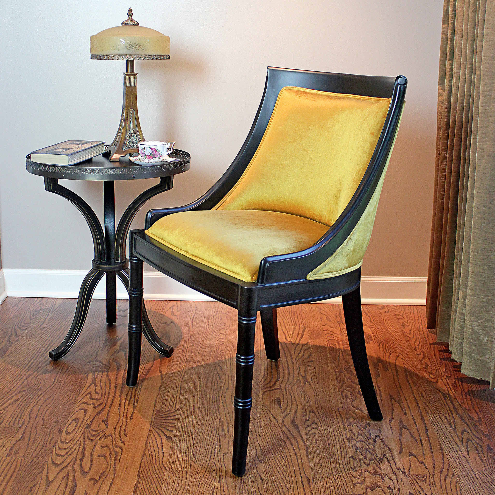 Design Toscano Emperor Caesar Upholstered Side Chair - Wayfair Canada