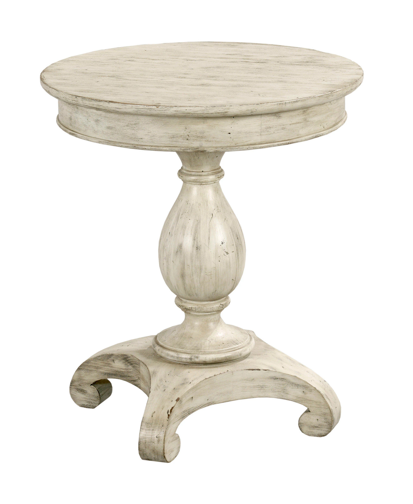One Allium Way® Shaylene Solid Wood Pedestal End Table | Wayfair