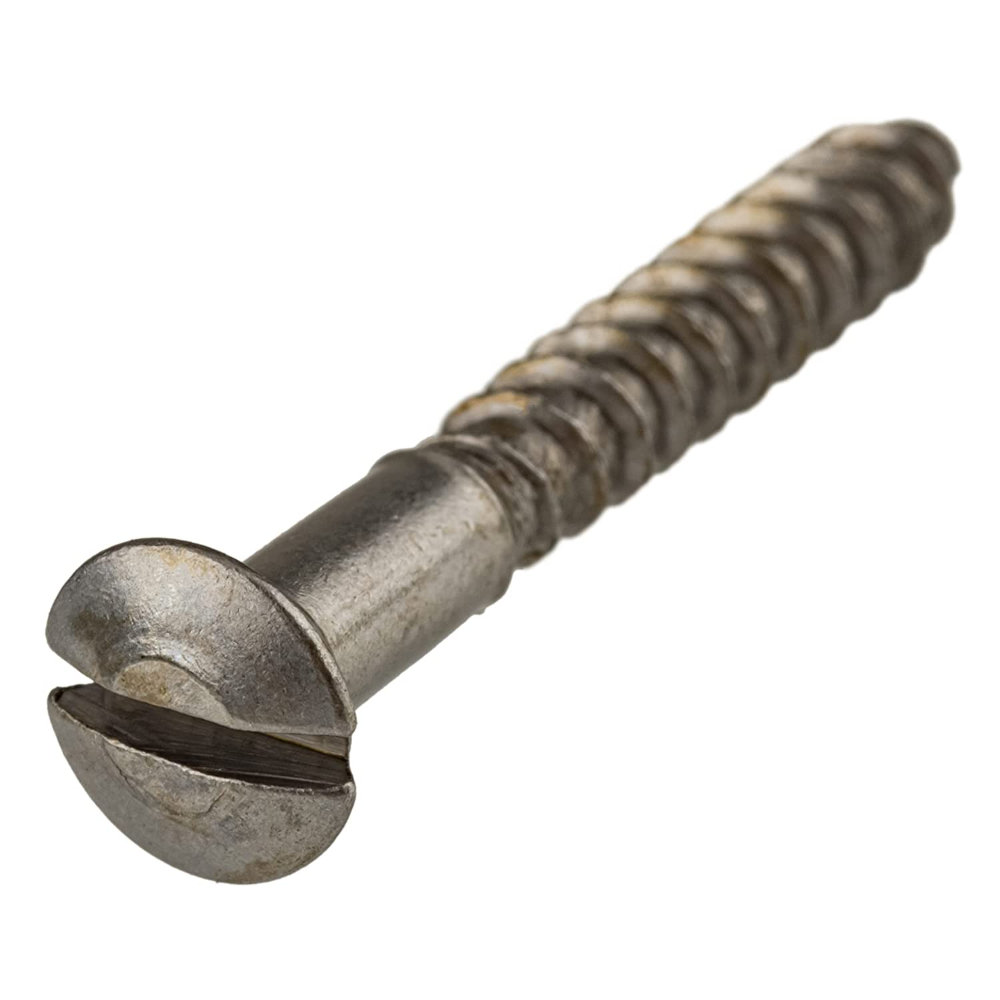 UNIQANTIQ HARDWARE SUPPLY Oval Head Slot Drive Wood Screws | Wayfair