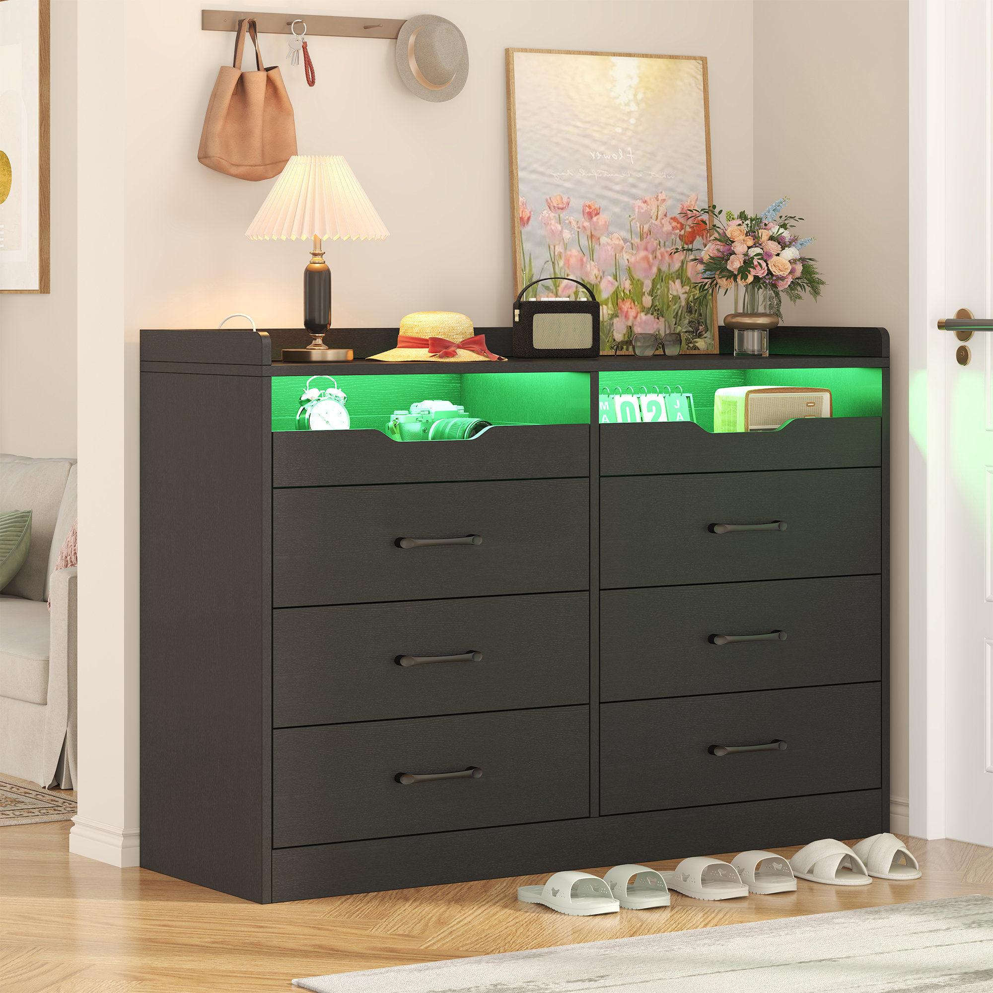 Ivy Bronx Nadesh 6 - Drawer Dresser & Reviews | Wayfair