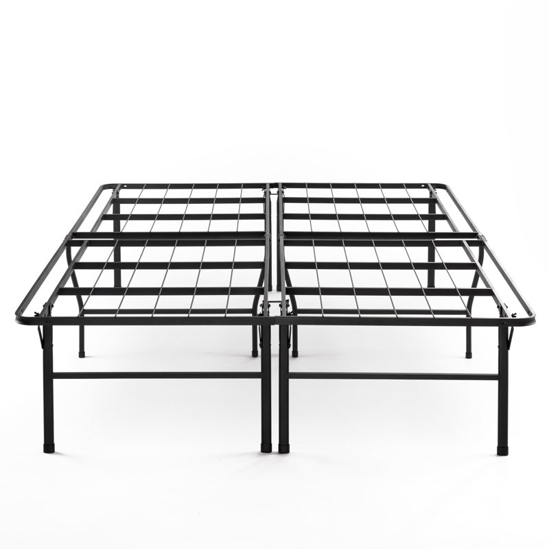 Alwyn Home Zoe 18” Folding Wire-Grid Bed Frame & Reviews | Wayfair