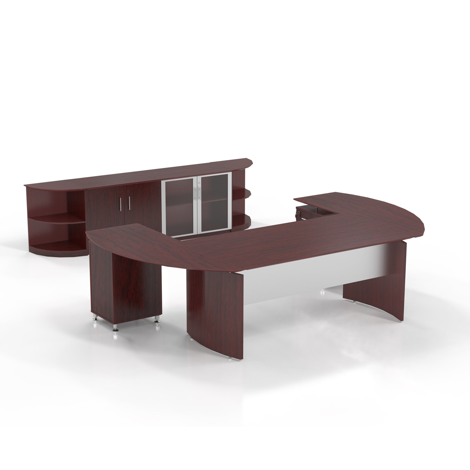 Safco Products Company Medina Configurable Office Set & Reviews | Wayfair