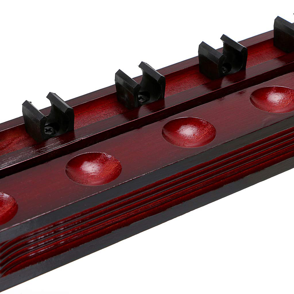 KOVOME Solid Wood Pool Cue Rack | Wayfair
