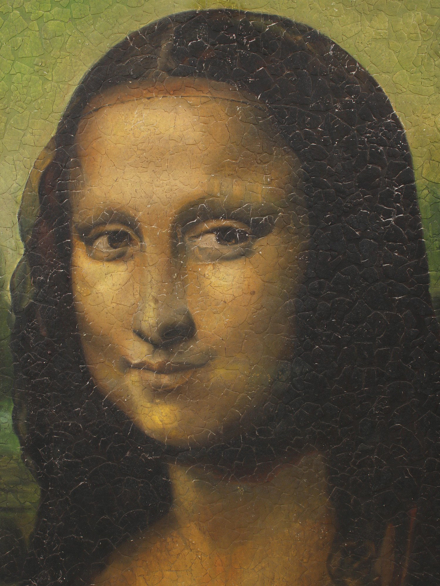 Exotic India Crackled Mona Lisa | Oil Painting With Frame | Wayfair