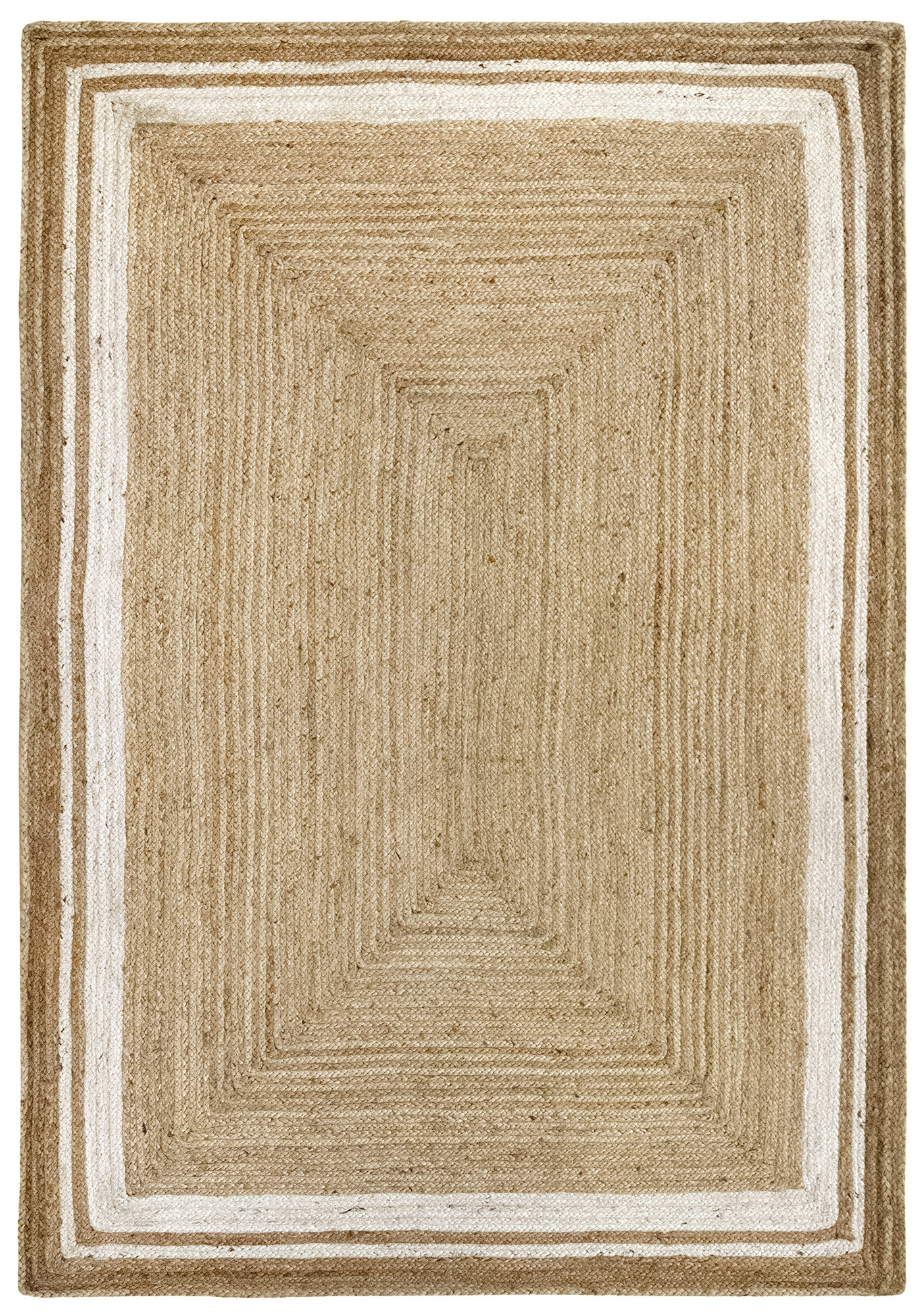17 Stories Leann Hand Braided Brown Rug | Wayfair.co.uk