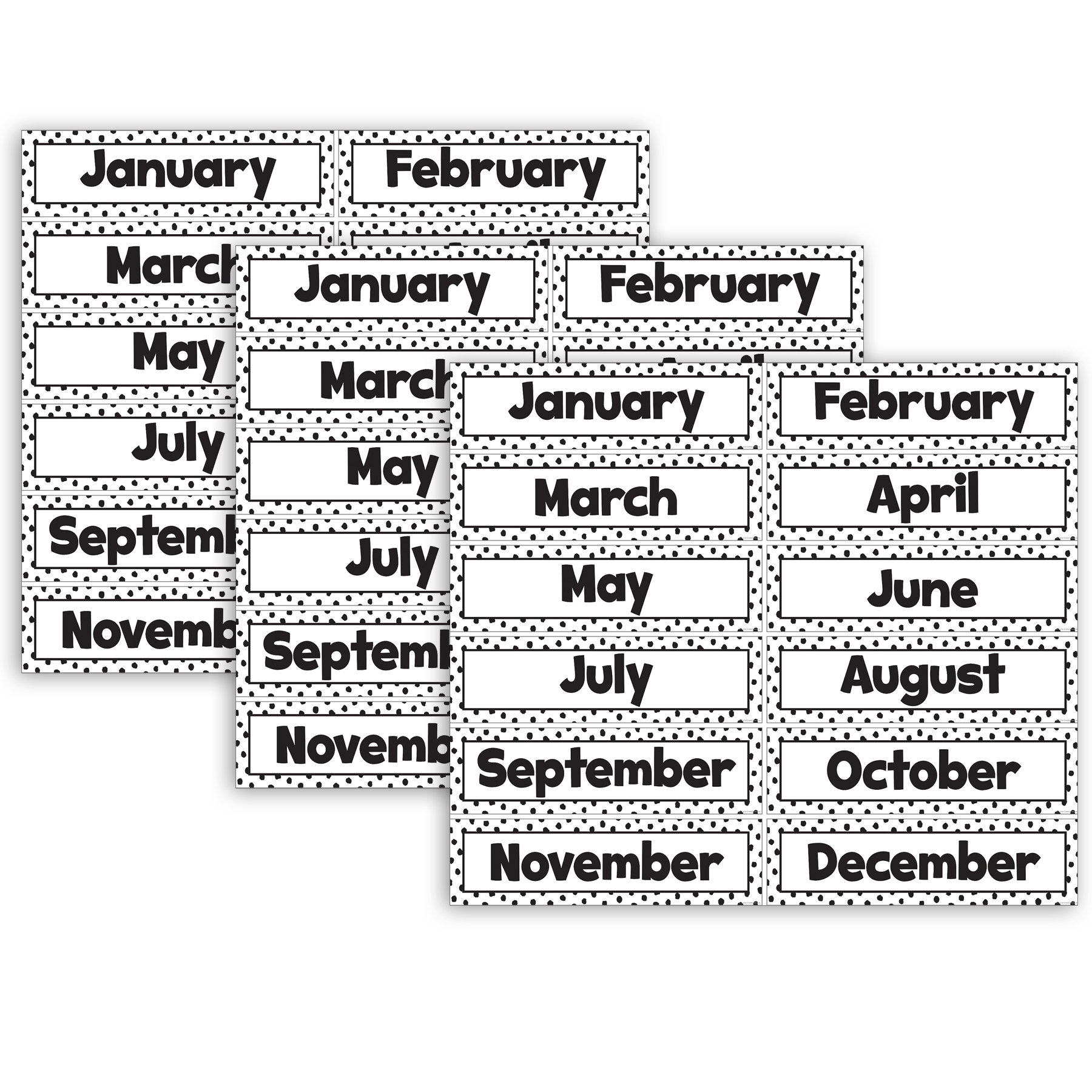 Teacher Created Resources Dots on Monthly Headliners | Wayfair