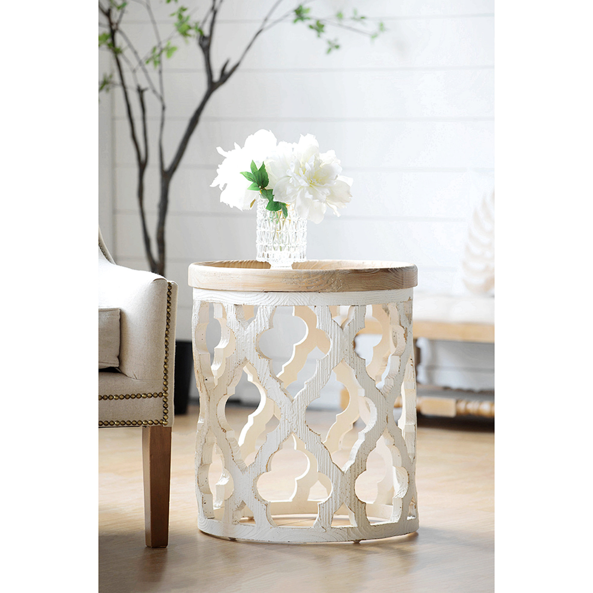 Laurel Foundry Modern Farmhouse® Schlenker Solid Wood Tray Top Frame ...