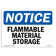 SignMission Flammable Material Storage Sign | Wayfair