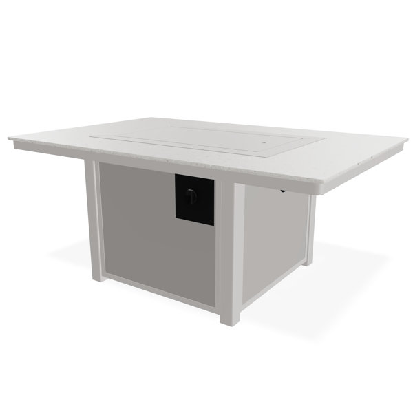 Telescope Casual 36" x 54" Origins 55,000 BTU Fire Table with Fire ...