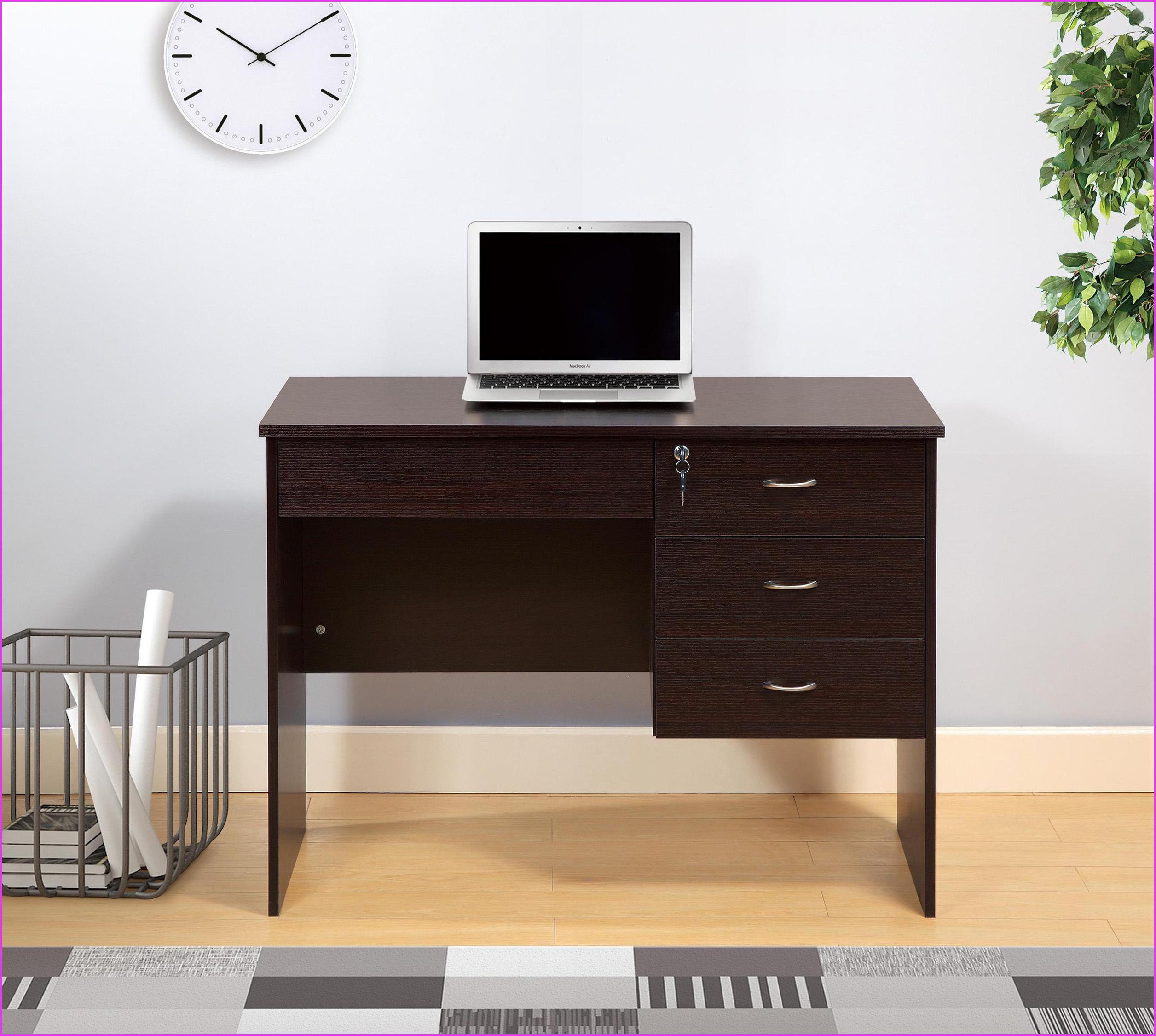 Latitude Run® Desks for Home Office Student Work Desk with 3 Locking ...