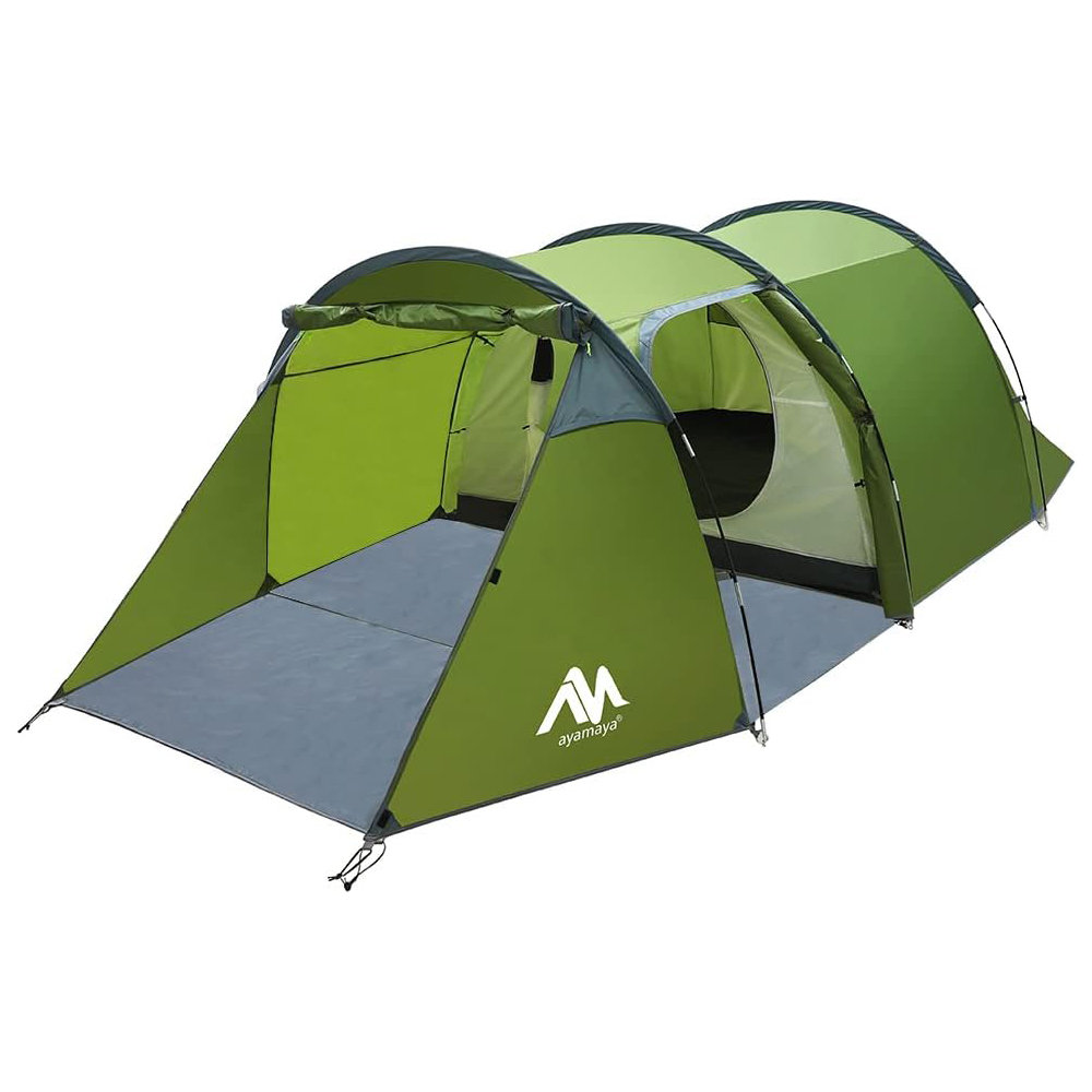 Ayamaya Camping Tents for 3-4 Person, Motorcycle Tent 2 Room Design ...