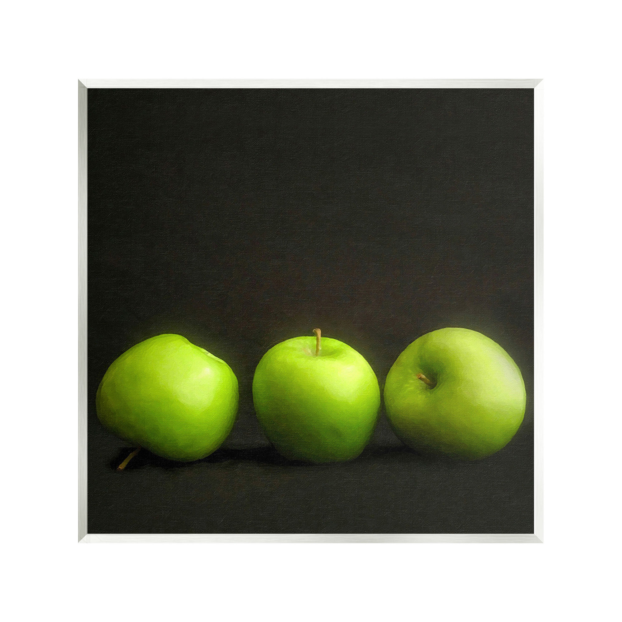 Stupell Industries Apple Trio Still Life Wall Plaque Art by GraffiTee ...