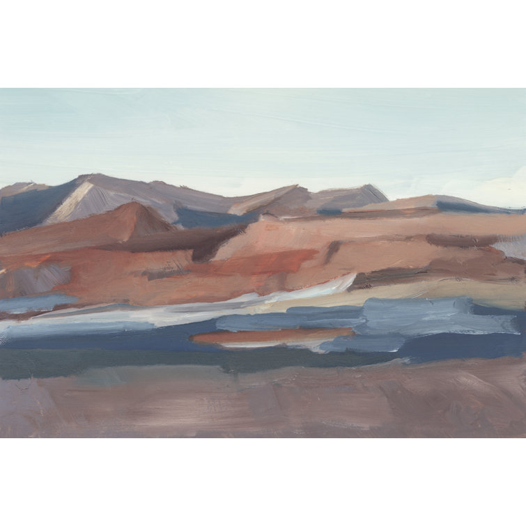 Wrought Studio Ezmay Sienna Ridge II On Canvas by Ethan Harper Print ...