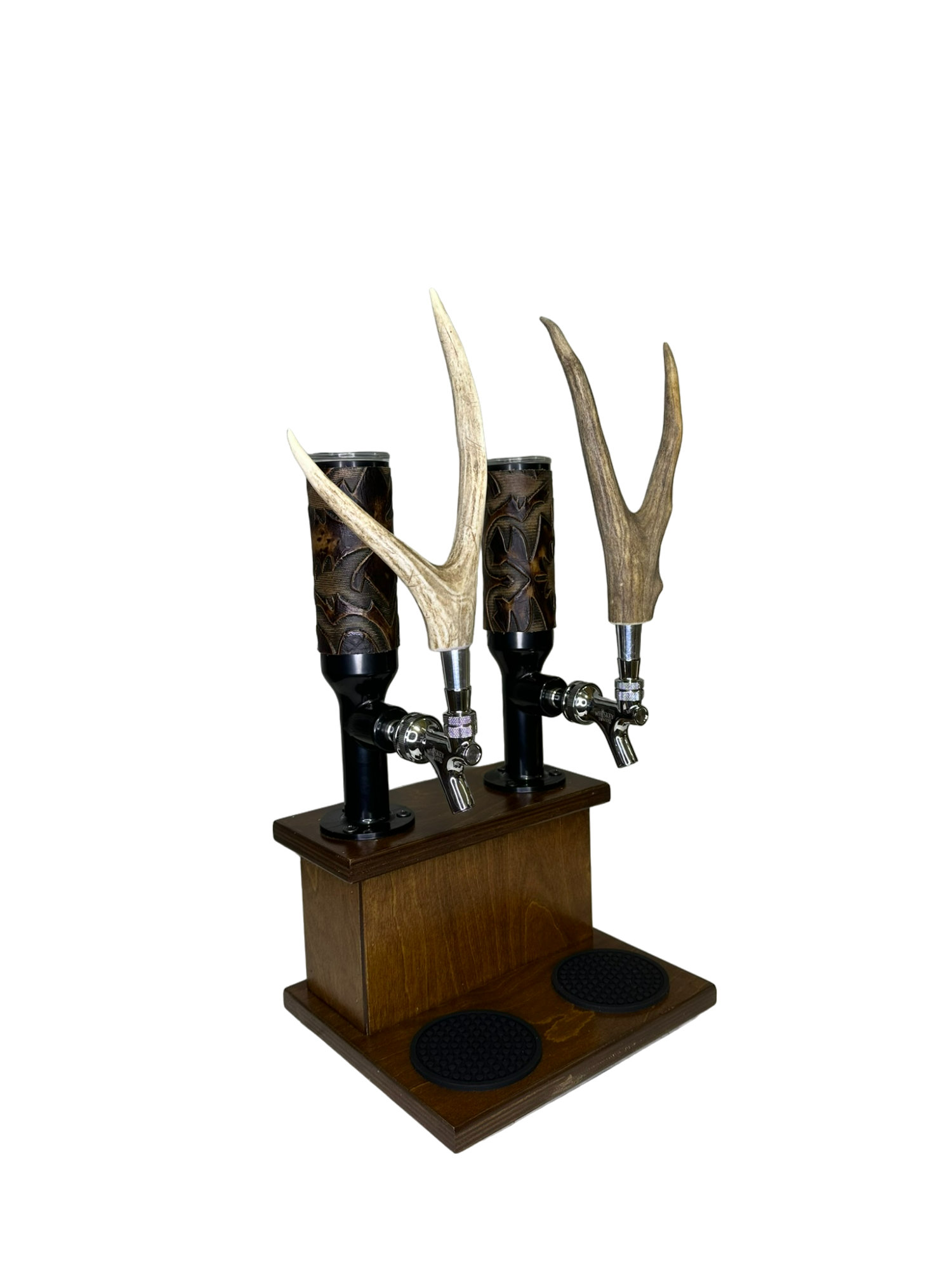 Whiskey Towers Double Antler Handle - Western Laurel Whiskey Tower ...