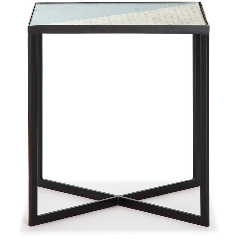 Adore Decor Webster Decor Ludlow Metal Side Table | Wayfair