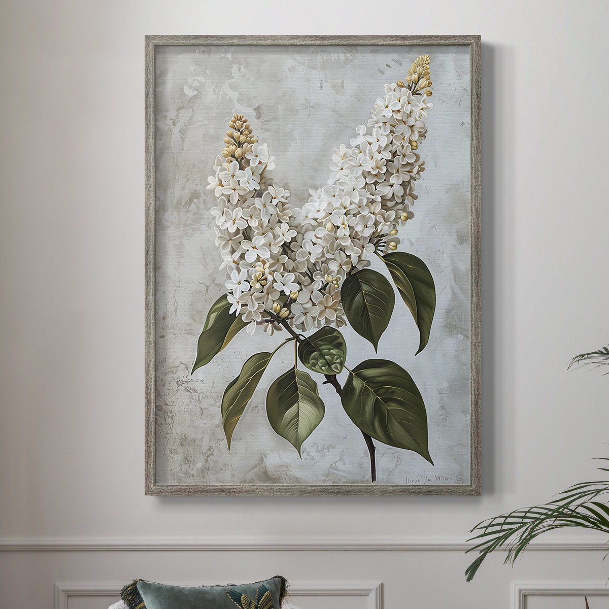 Lark Manor™ FLORAL Series CCLII Framed Print - Solid Wood | Wayfair