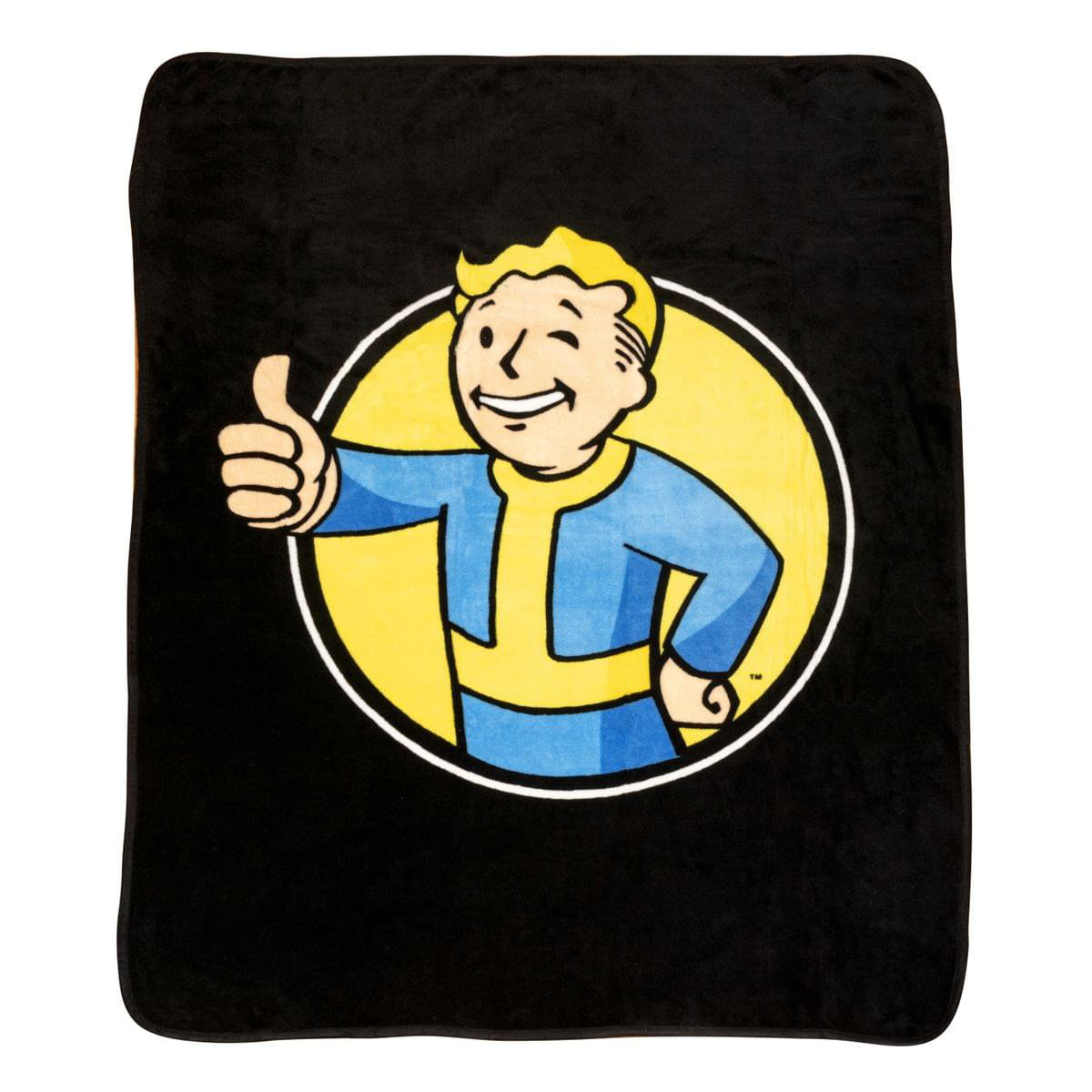 Just Funky Fallout Vault Boy Throw | Wayfair