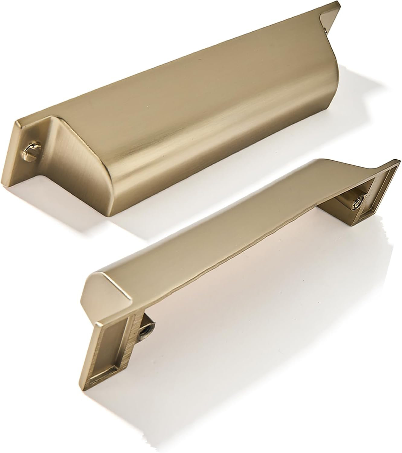 HAPPY LIFE 5 Pack Cabinet Cup Pulls Drawer Handles With Modern Design ...