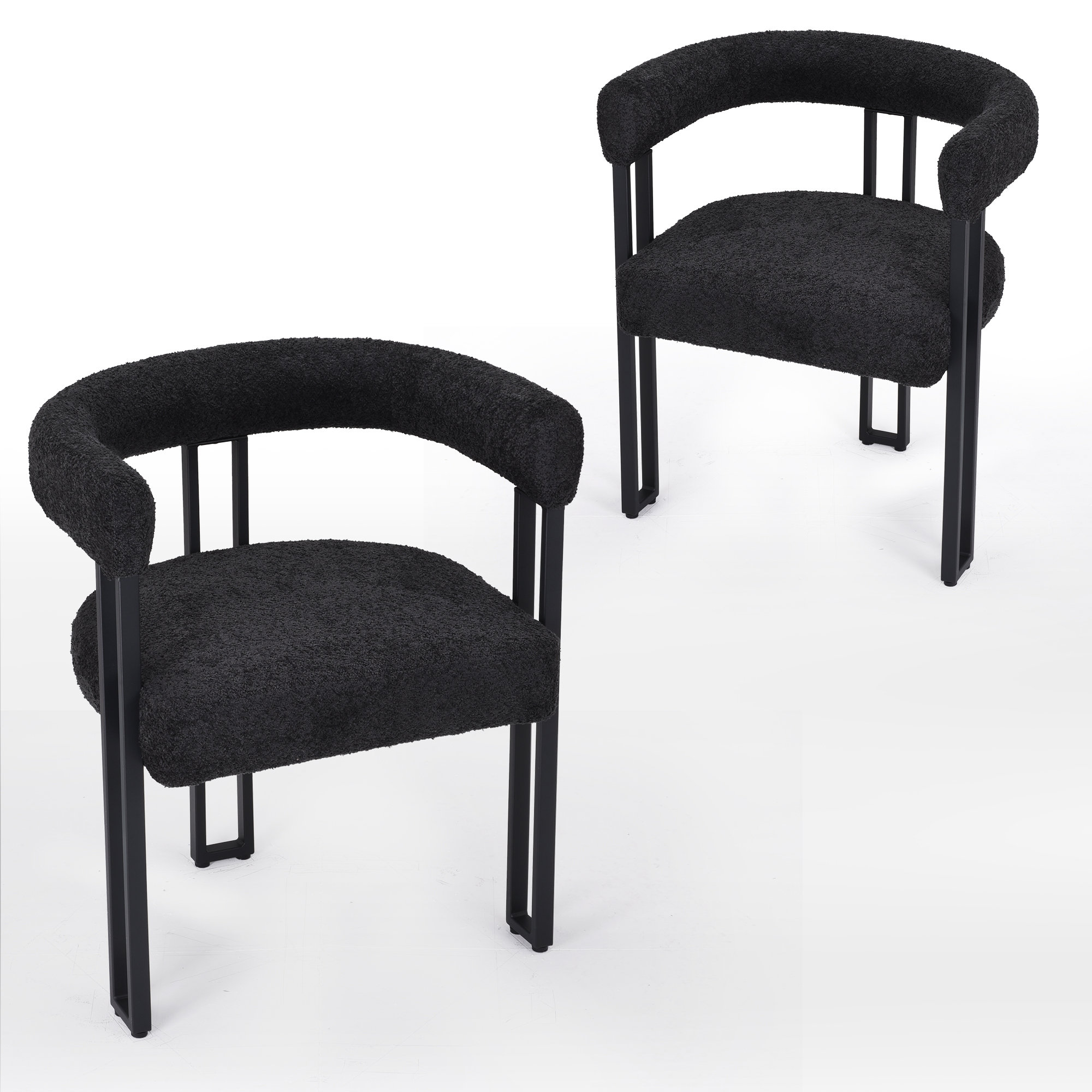 Hokku Designs Mahjabi Upholstered Dining Arm Chairs & Reviews - Wayfair Canada