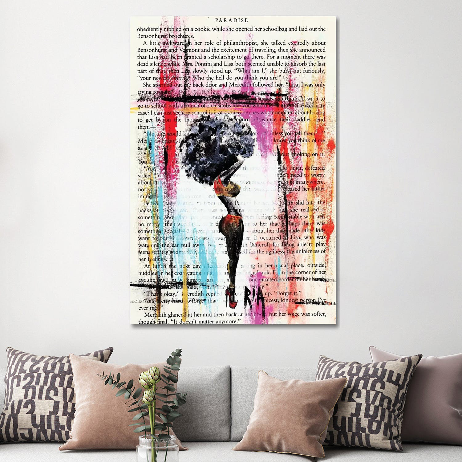 iCanvas I Know What You Like... But She Is Not Me by Artist Ria ...