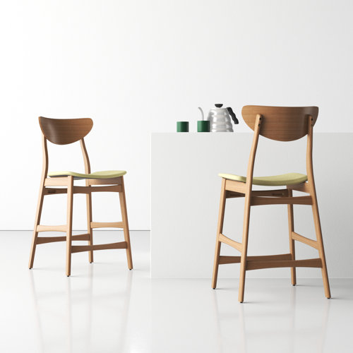 Modern Full Back Bar Stools + Counter Stools | AllModern