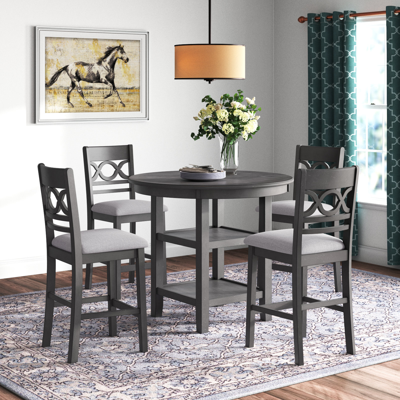 Lark Manor™ Grigsby Round 42'' Dining Set | Wayfair