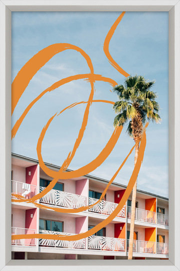 Wendover Art Group Coastal Craze 1 - Single Picture Frame Print ...