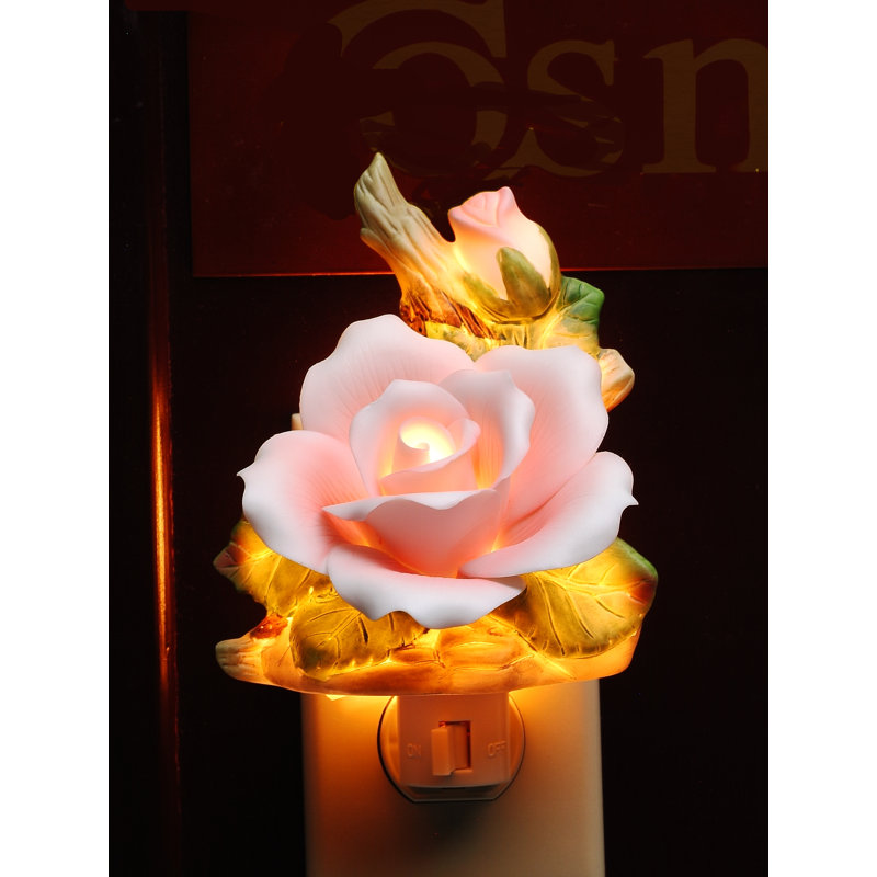 Cosmos Gifts Rose Night Light "& Reviews" | Wayfair