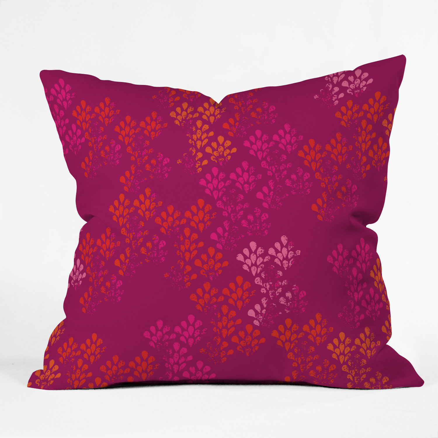 Deny Designs Camilla Foss Happiness Indoor/Outdoor Throw Pillow | Wayfair