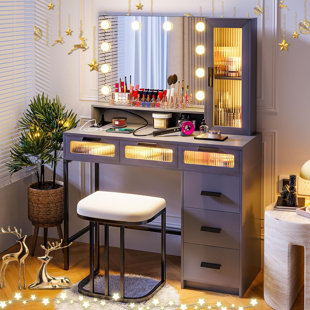 Makeup Tables and Vanities - Wayfair Canada