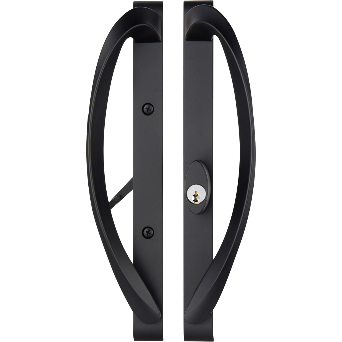 Rockwell Security Modena Contemporary Sliding Patio Door Handle with ...