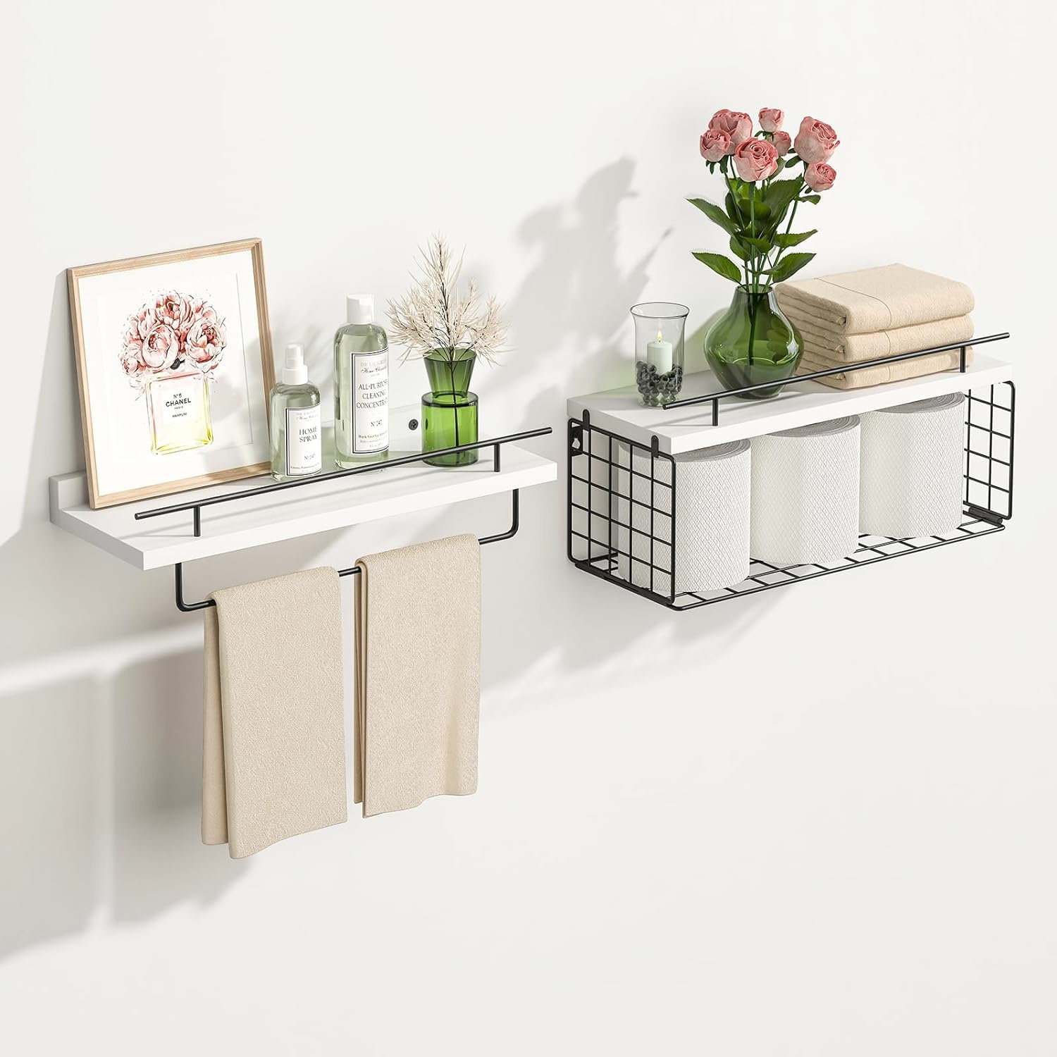 17 Stories Shamaka Metal Ceiling Mounted Rack | Wayfair