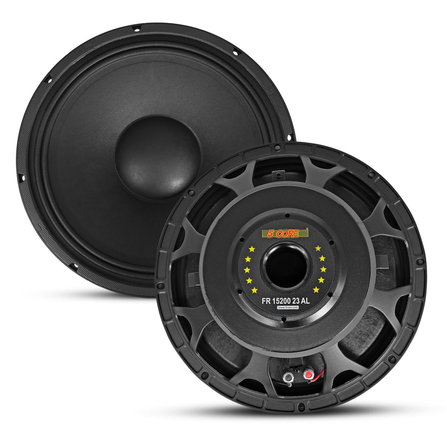 5 CORE 5 Core Speaker 2000W Peak 8 Ohm Full Range Replacement DJ Sub ...