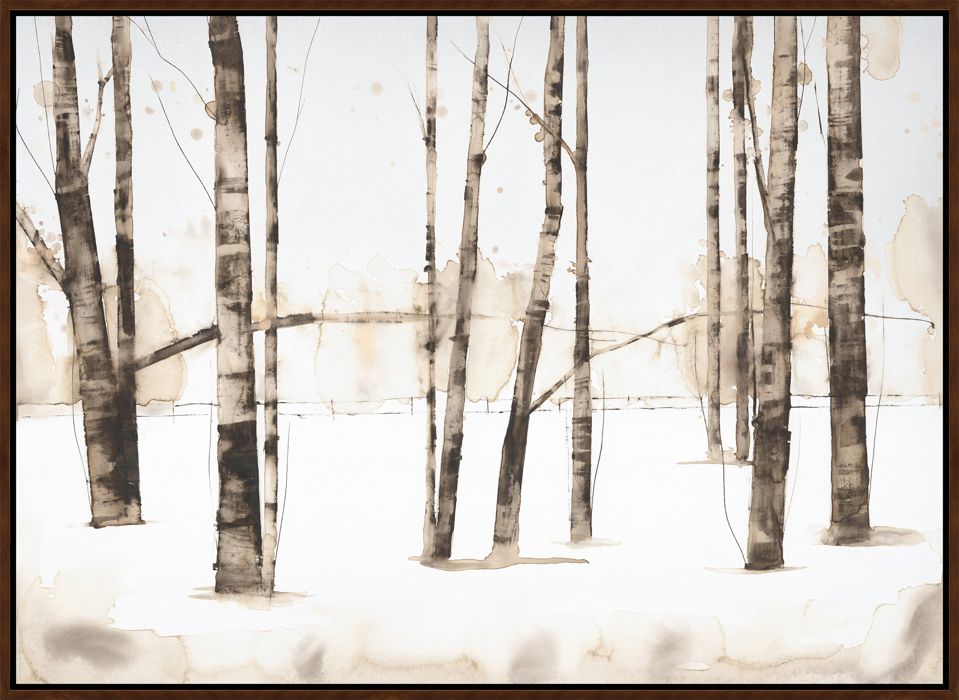 Chelsea Art Studio D’Alessandro Leon Snowy Day II Framed On Canvas by D ...