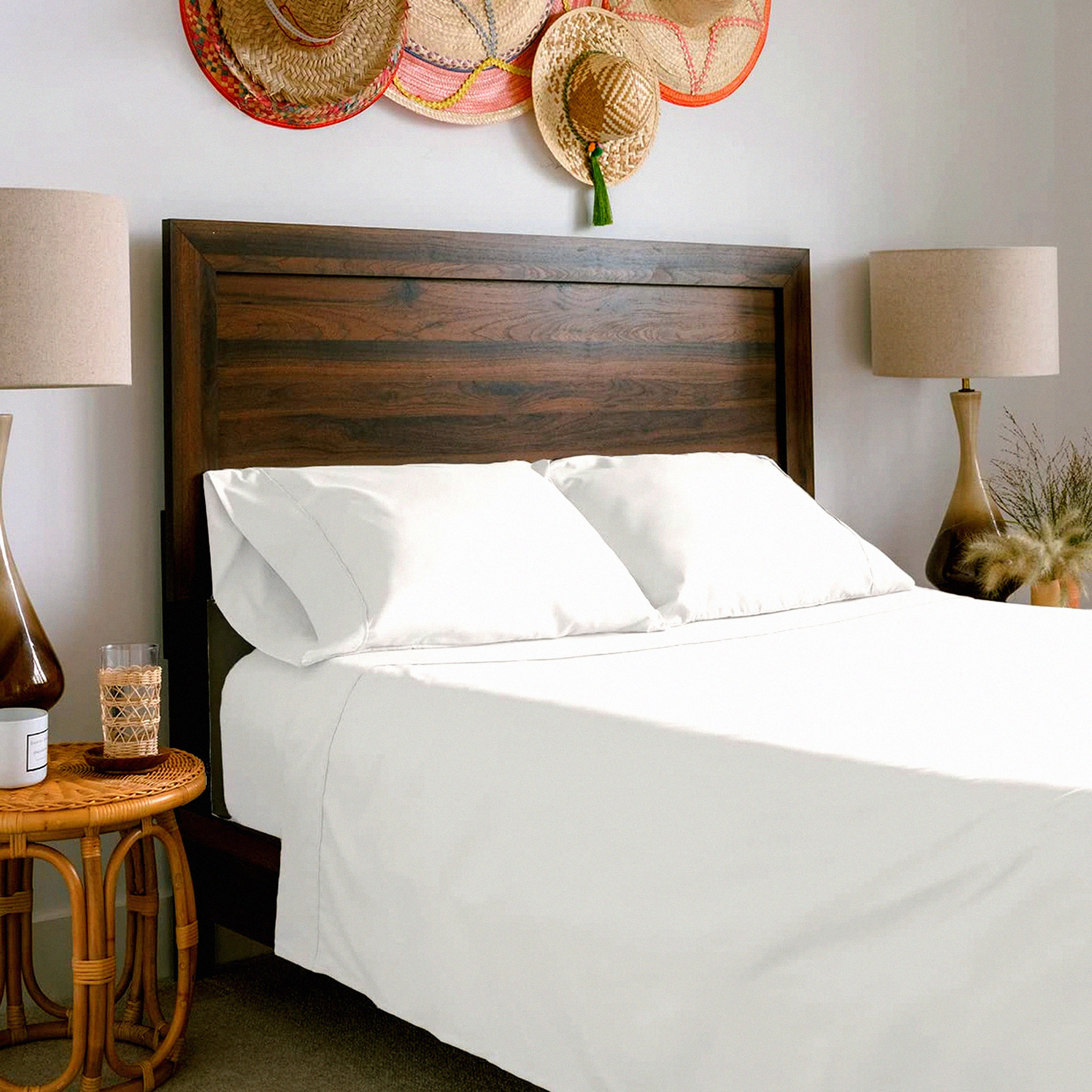 BRBCA BreathEasy Twin Sheet Set - 3 Piece Microfiber Bed Sheets ...